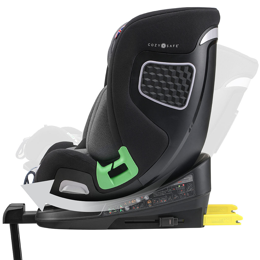 Cozy N Safe Omega i-Size 360 Rotation 40 to 150cm i-Size Car Seat with ...