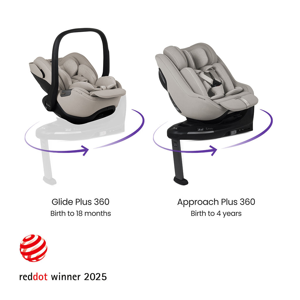 Silver Cross Reef 2 360° Bundle With Car Seat, Ganache Black – Chelsea Baby