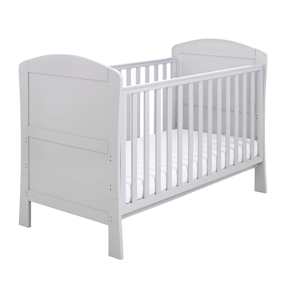Babymore Aston Drop Side Cot Bed & Chelsea Baby