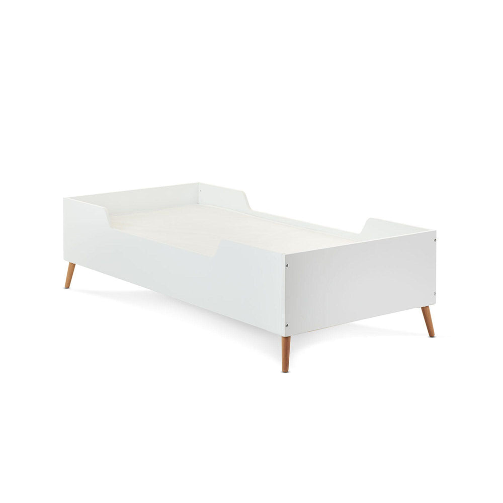 Obaby Maya Single Bed - White With Natural & Chelsea Baby